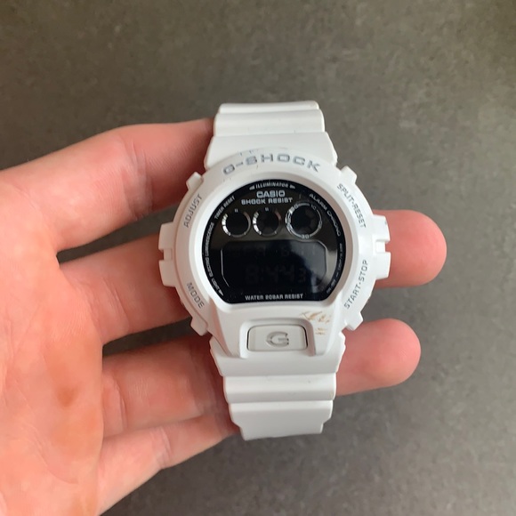 G-Shock | Accessories | All White G Shock Watch | Poshmark